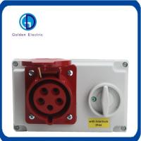 China 110V/220V/380V/415V 16A 32A Receptacle and Switch with Interlock Device IP44 3p 5p for sale