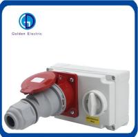 China 110V/220V/380V/415V 16A 32A Receptacle and Switch with Interlock Device IP44 3p 5p for sale