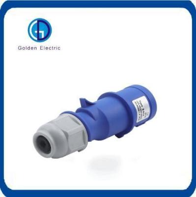 China 16A 32A 220V Industrial Connector with IP44/IP67/IP55 Protection and CE Certification for sale