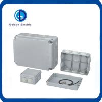 China 100mm*100mm*50mm Waterproof Junction Box ABS PVC Junction Enclosure with Mounting Plate for sale