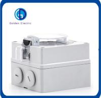 China UK IP66 1gang Socket 13A Waterproof Socket Max. Voltage 110V-250V IP Rating IP55 for sale