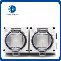 China Shell Material Flame Retardant PC Plastic 4gang Switch Different Sizes and Specifications for sale