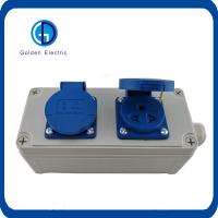 China Different Specifications Protection Plastic Waterproof Socket Box for Industrial Plug for sale