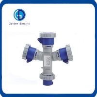 China Wall Mounted 3Way 3Pin 16A 220V Industrial Plug And Socket Waterproof for sale