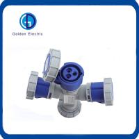 China Wall Mounted 3Way 3Pin 16A 220V Industrial Plug And Socket Waterproof for sale