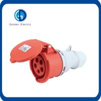China Customization IP55 Flush/Surface Mounted Electrical Male/Female Socket for Industry for sale