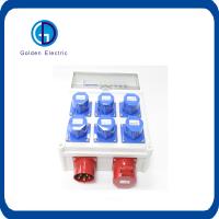 China Combined Electrical Socket Distribution Box with Rated Voltage 220/230/240/380V/415V for sale