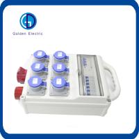 China Combined Electrical Socket Distribution Box with Rated Voltage 220/230/240/380V/415V for sale