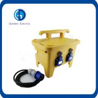 China Portable Combination Distribution Box Waterproof Plastic Industrial Socket Box at Best for sale