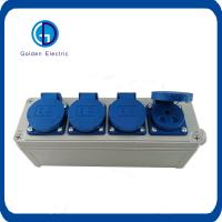 China Portable Combination Distribution Box Waterproof Plastic Industrial Socket Box at Best for sale