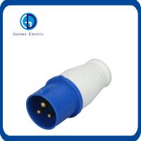 China 110V/220V/380V/415V IP44 Waterproof Industrial Plug 3pin/4pin with CE Certification for sale