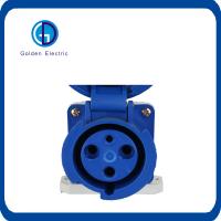 China Industrial IP67 3pin/4pin/5pin Industrial Surface Mounted Socket Nominal Voltage 220V for sale