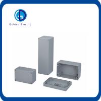 China Powder Coating Aluminum Waterproof Switch Box / Junction Enclosures with RoHS Approval for sale