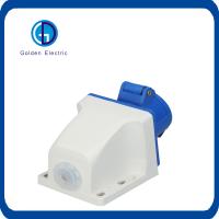 China Nominal Voltage 220V White Blue Yellow Red IP44 Surface-Mounted Industrial Socket for sale