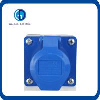 China Nominal Voltage 220V White Blue Yellow Red IP44 Surface-Mounted Industrial Socket for sale