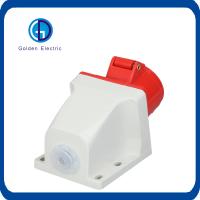 China 110V/220V/380V IP44 Industrial Surface Mounted Industrial Socket EP Function 3p/4p/5p for sale