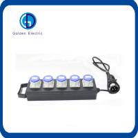 China ISO9001 2000 Certified IP67 Waterproof Industrial Socket Box with Customizable Design for sale