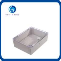 China Plastic Waterproof Electrical Junction Switch Box with Transparent Lid Many Different Sizes for sale