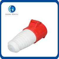 China Durable IP44 Waterproof Industrial Plug and Socket Connector with SAA Certification for sale