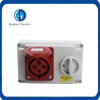 China 415V IP44 Industrial Plug And Socket Four Hole With Multi Function for sale