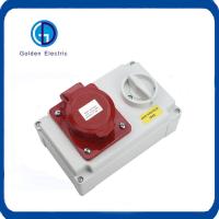 China 415V IP44 Industrial Plug And Socket Four Hole With Multi Function for sale