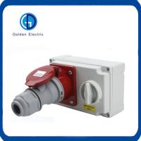 China 415V IP44 Industrial Plug And Socket Four Hole With Multi Function for sale