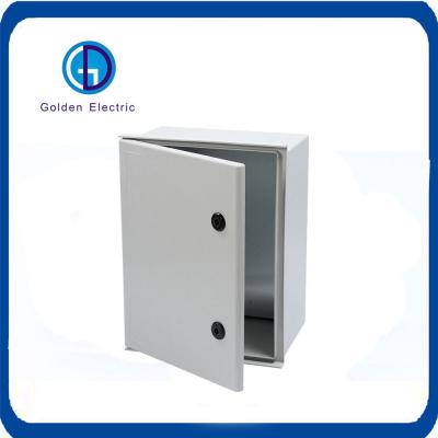 China GRP Polyester SMC Fiberglass Electrical Box for PCB Board Installation and Hinge Lock for sale