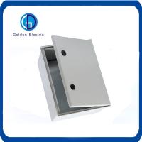 China GRP Polyester SMC Fiberglass Electrical Box for PCB Board Installation and Hinge Lock for sale