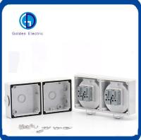 China 1 Gang Switch 2 Gang UK Socket for Outdoor Applications Durable and IP66 Weatherproof for sale