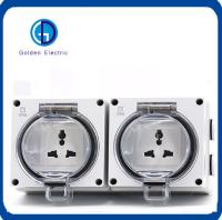 China 1 Gang Switch 2 Gang UK Socket for Outdoor Applications Durable and IP66 Weatherproof for sale