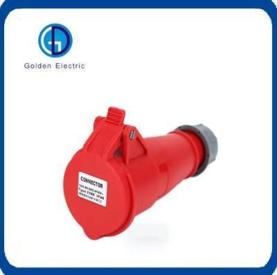 China 16A-125A Industrial Plug Socket Connector with Earth Contact Position 9h IP44/IP67 for sale