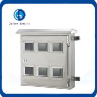 China Indoor/Outdoor Stainless Steel Electric Meter Box for Electrical Supply and Equipment for sale