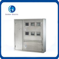 China Indoor/Outdoor Stainless Steel Electric Meter Box for Electrical Supply and Equipment for sale