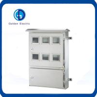 China Indoor/Outdoor Stainless Steel Electric Meter Box for Electrical Supply and Equipment for sale