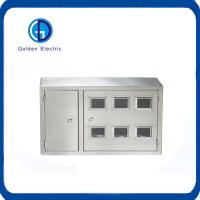 China Indoor/Outdoor Stainless Steel Electric Meter Box for Electrical Supply and Equipment for sale