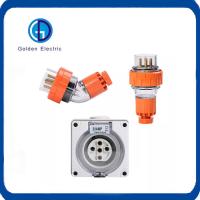 China 10A 20A 32A 40A 50A 4pins Round Surface Sockets Australia Standard Socket Outlets 500V IP66 Industrial Plug and Socket for sale