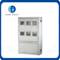 China Three Door Stainless Steel Electric Meter Box Surface/Flush Type Multi-Function Mechanical Enclosure for sale