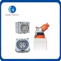 China Waterproof Industrial Plug Socket Au Australia Standard 5p 10A 20A 32A 40A 50A 500V PC Copper Sockets for sale