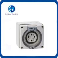 China Waterproof Industrial Plug Socket Au Australia Standard 5p 10A 20A 32A 40A 50A 500V PC Copper Sockets for sale