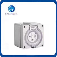 China Waterproof Industrial Plug Socket Au Australia Standard 5p 10A 20A 32A 40A 50A 500V PC Copper Sockets for sale