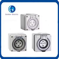 China Waterproof Industrial Plug Socket Au Australia Standard 5p 10A 20A 32A 40A 50A 500V PC Copper Sockets for sale