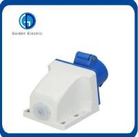 China IP44 4p Surface Mounted Industrial Power Socket For Headphone Plug Function for sale