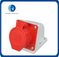 China IP44 4p Surface Mounted Industrial Power Socket For Headphone Plug Function for sale