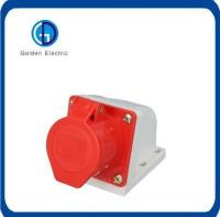 China IP44 4p Surface Mounted Industrial Power Socket For Headphone Plug Function for sale