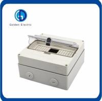 China 1.5mm Thick Waterproof Plastic Electronic Junction Enclosure Box for MCB Installation for sale