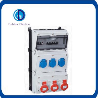 China 220/230/240/380V/415V Cee/IEC Multistep Combination Socket Box with VDE Certification for sale