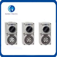 China 500V Industrial Waterproof Combo Switch and Sockets 56CV332 for Australia Standard for sale