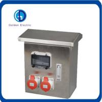 China Protection Stainless Steel Power Combination Socket Box by Cee/Ice International Standard for sale