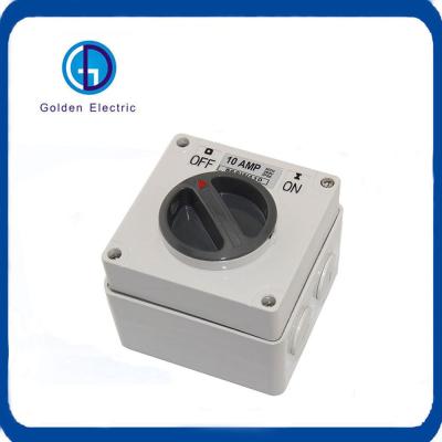 China Industrial 500V 3 Phase Square Manual Changeover Switch 10A 20A 32A 40A 50A 63A Rotary Switch for sale