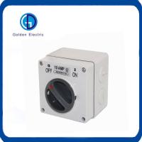 China Industrial 500V 3 Phase Square Manual Changeover Switch 10A 20A 32A 40A 50A 63A Rotary Switch for sale